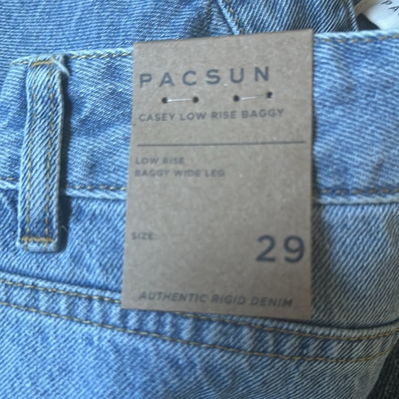 PacSun | Jeans | Pac Sun Casey Low Rise Baggy Jeans Color Astrid Size ...